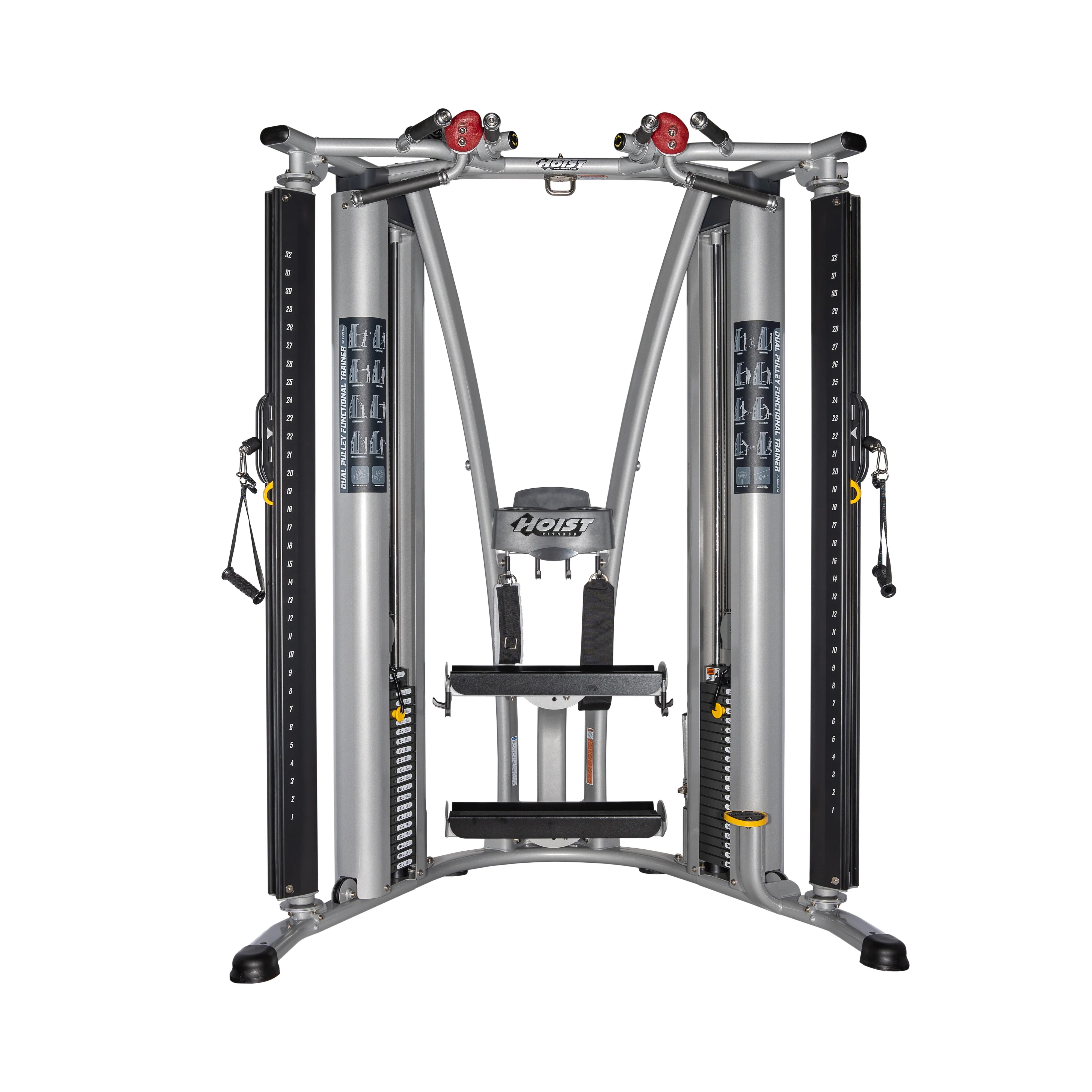 HOIST HD-3000 Dual Pulley Functional Trainer – Balance Fitness